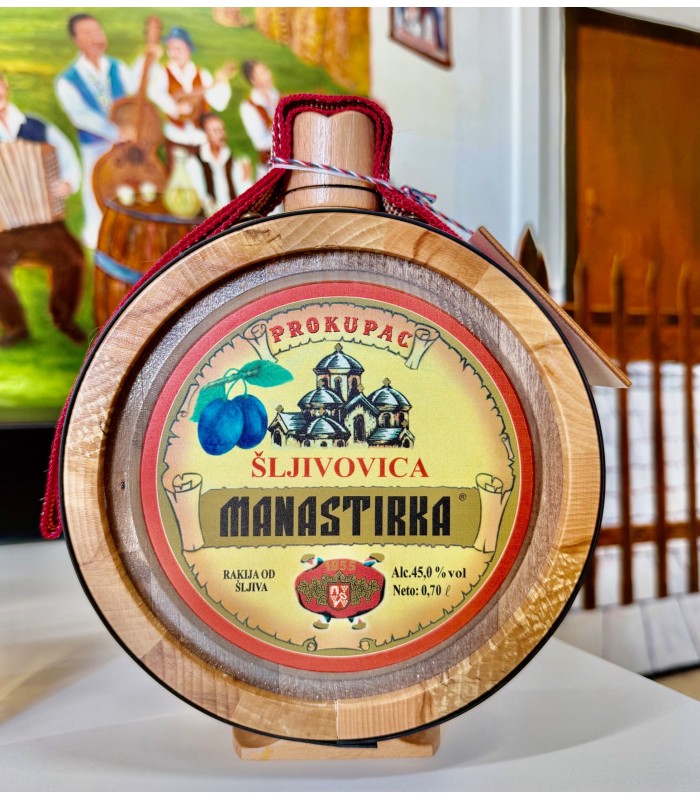 Prokupac Manastirka plum brandy